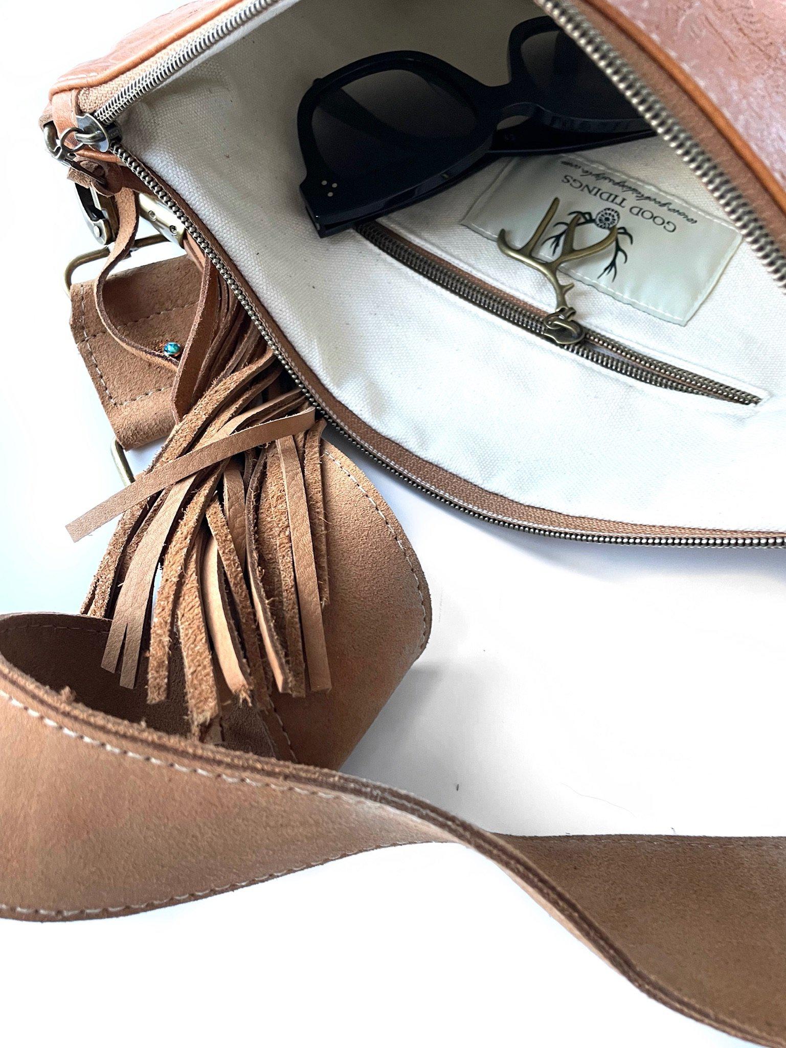 Charro Western Crossbody Bag Earth