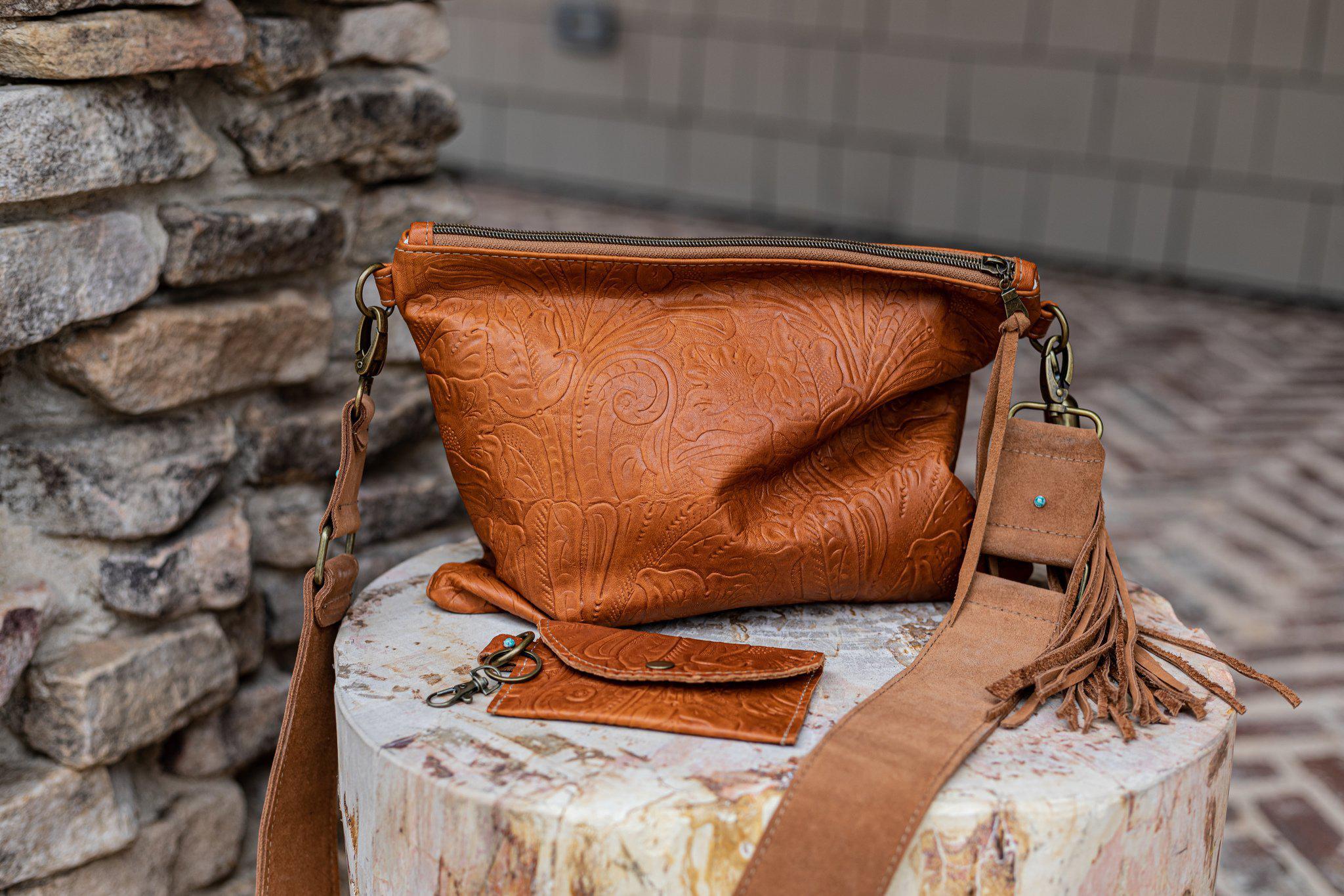 Charro Western Crossbody Bag Earth