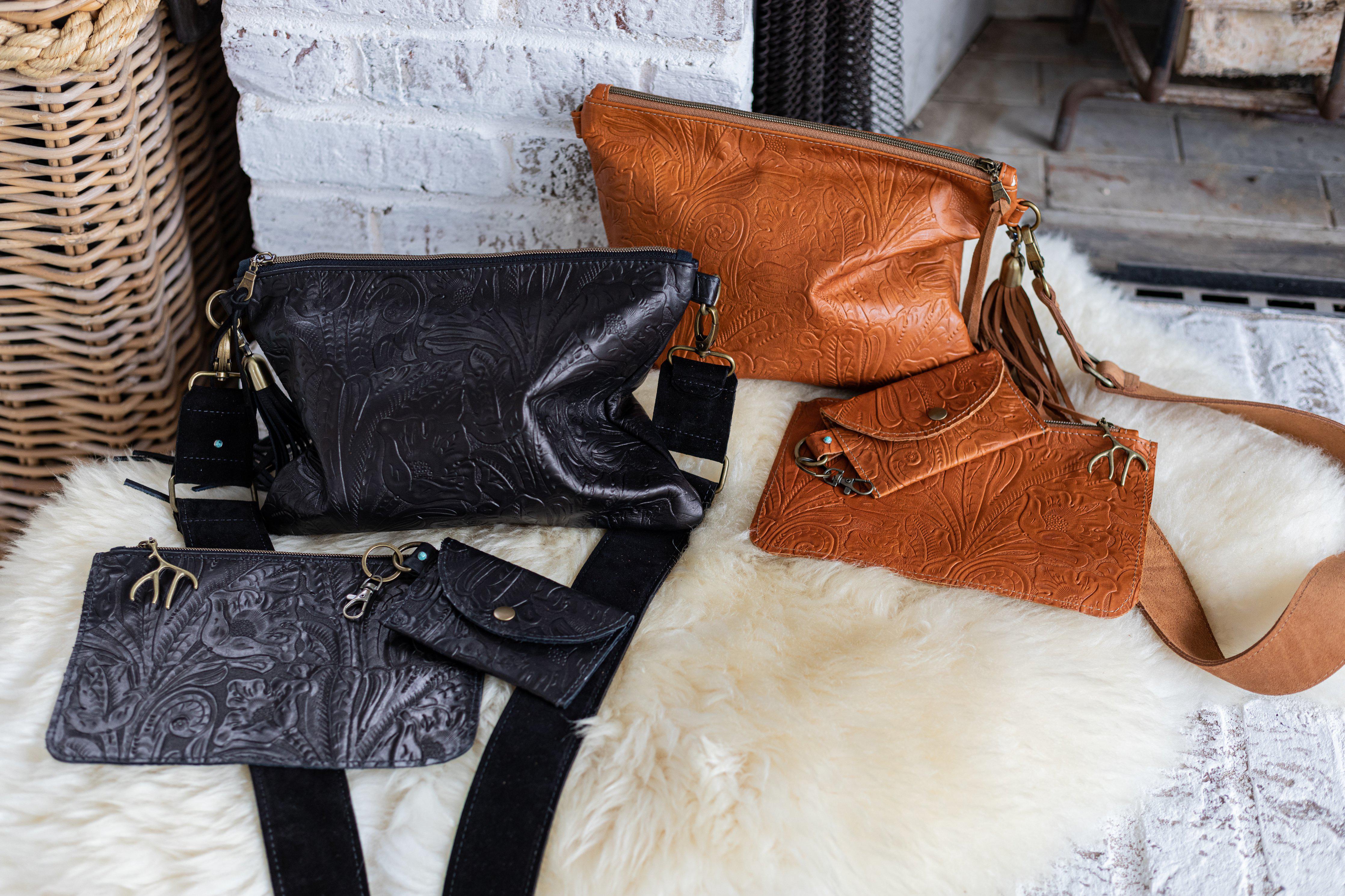 Charro Western Crossbody Bag Earth